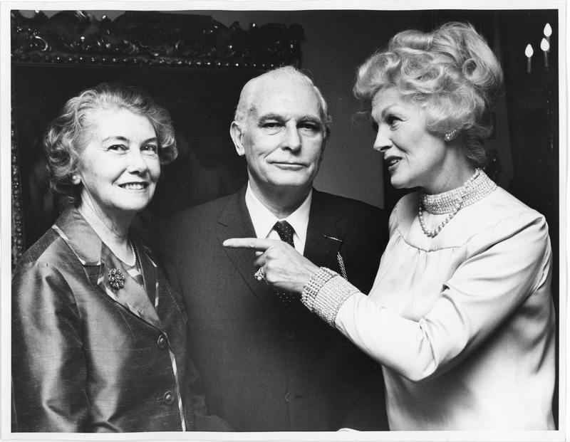 Senator and Mrs. Thomas Dodd with Ilona Massey | Harry S. Truman