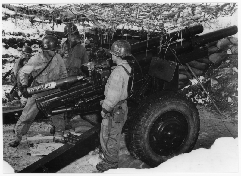 Soldiers Reloading Howitzer | Harry S. Truman