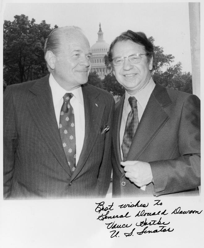 Donald S. Dawson and Senator Vance Hartke | Harry S. Truman