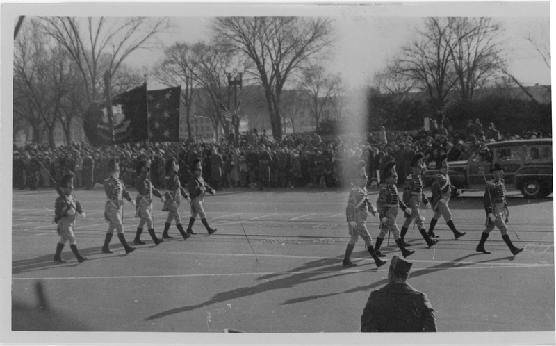 Color Guard from Georgia in Inaugural Parade | Harry S. Truman