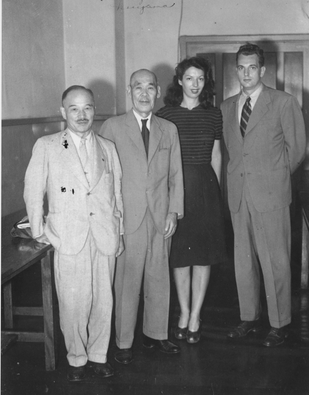 John Brannon and Elaine Fischel with Admiral Osami Nagano | Harry S. Truman