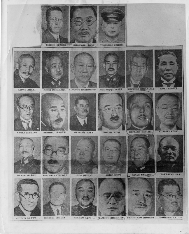 Twenty Seven Accused Japanese War Criminals | Harry S. Truman