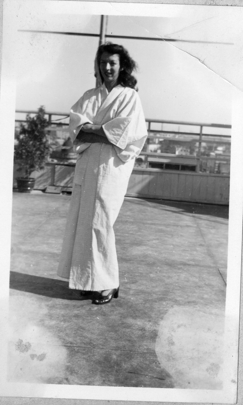 Elaine Fischel Wearing a Robe | Harry S. Truman