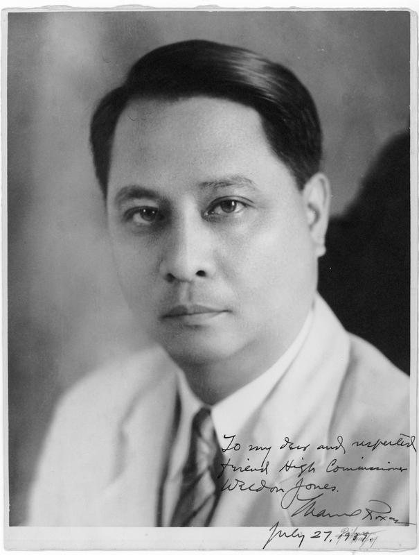 Portrait of Manuel Roxas | Harry S. Truman