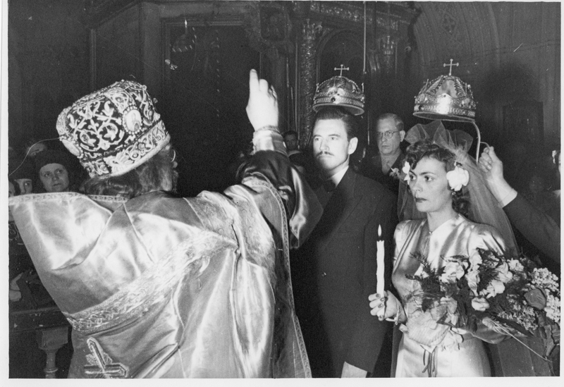 An Unidentified Priest Blessing the Marriage of Elliott and Kyra Shirk ...