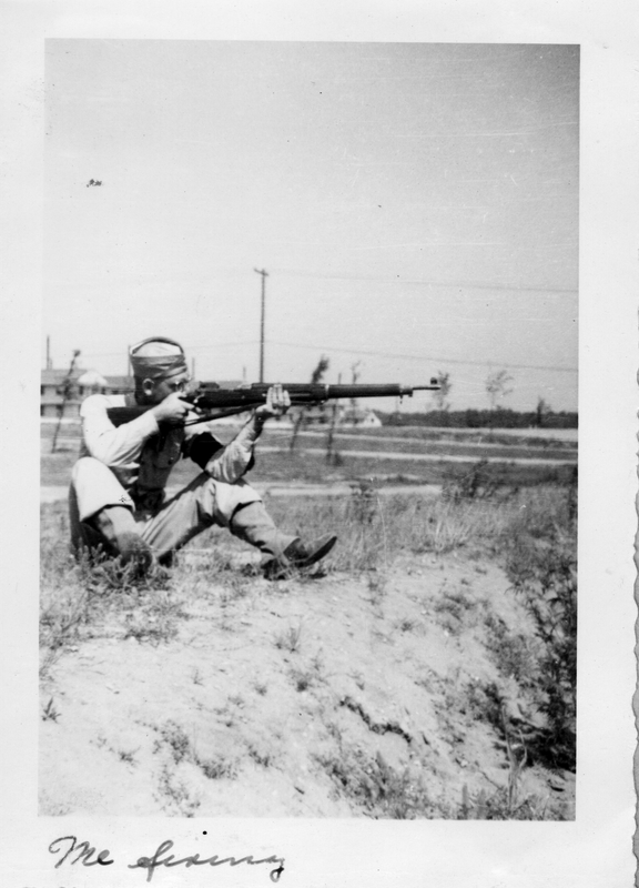 Richard Beckman at Fort Custer, Michigan | Harry S. Truman