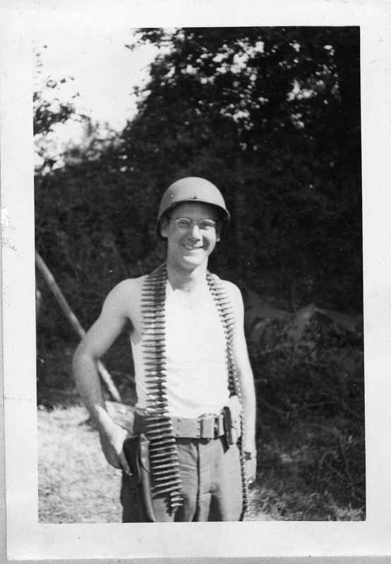 Richard Beckman During Invasion of France | Harry S. Truman