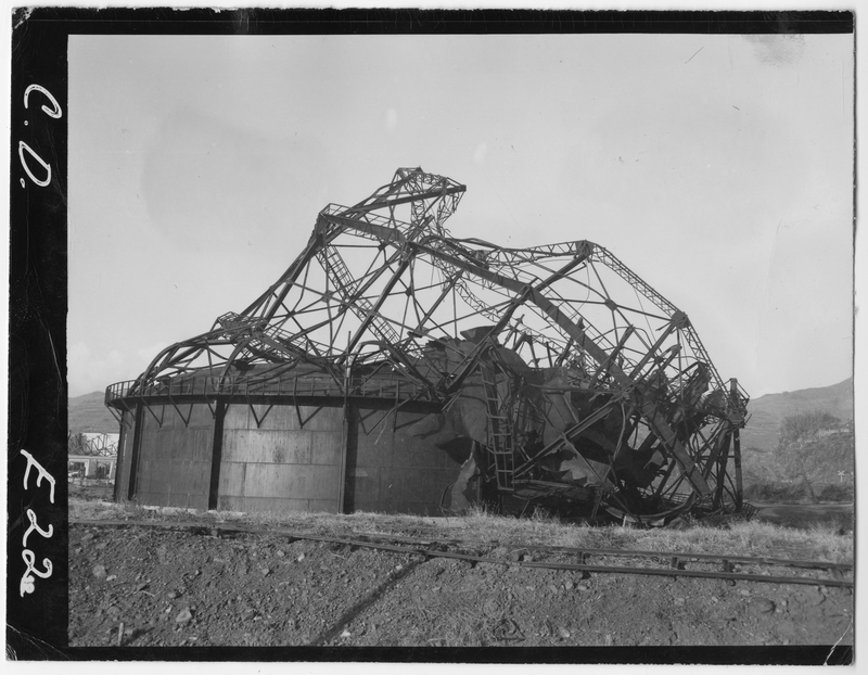 The Destroyed Steel Frame of This Unidentified Building in Nagasaki ...