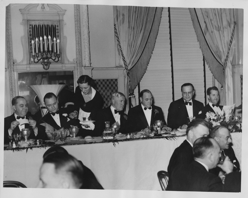 Raymond Foley Sitting at Table | Harry S. Truman