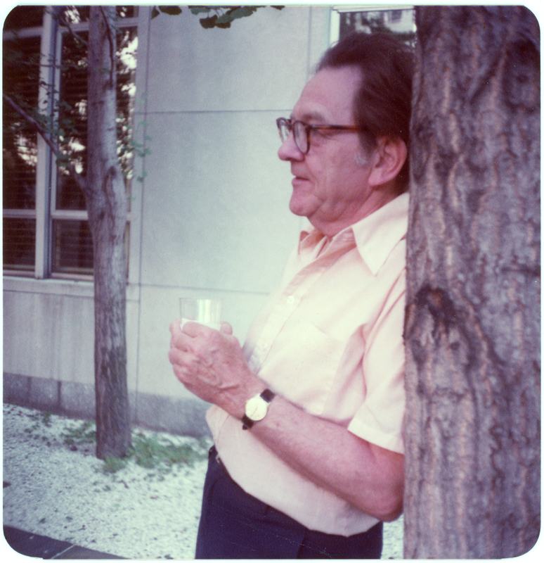 James L. Sundquist Leaning Against a Tree | Harry S. Truman