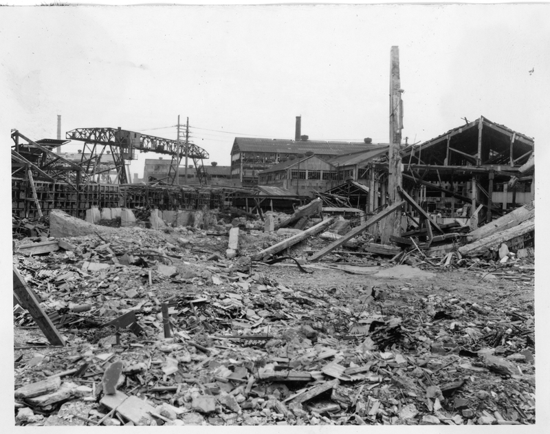 Mitsubishi Factory Destroyed by the Atomic Bomb in Nagasaki, Japan ...