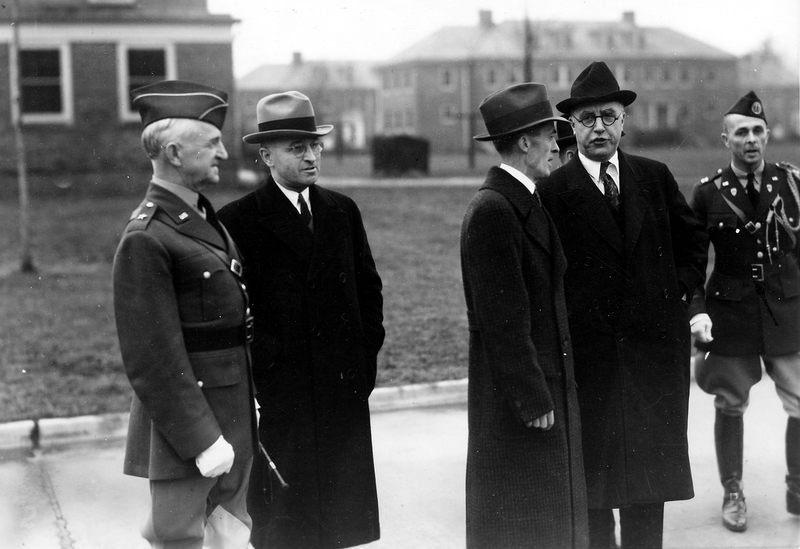 Government officials at Fort Knox | Harry S. Truman