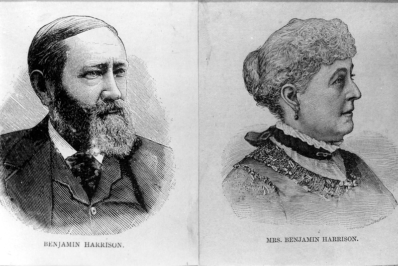 President and Mrs. Benjamin Harrison | Harry S. Truman