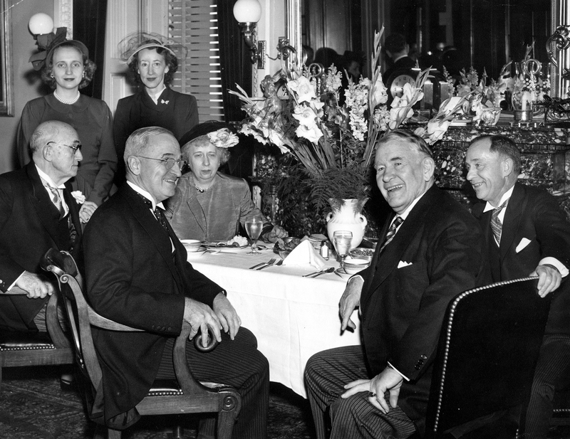 The Trumans and Barkleys at lunch | Harry S. Truman