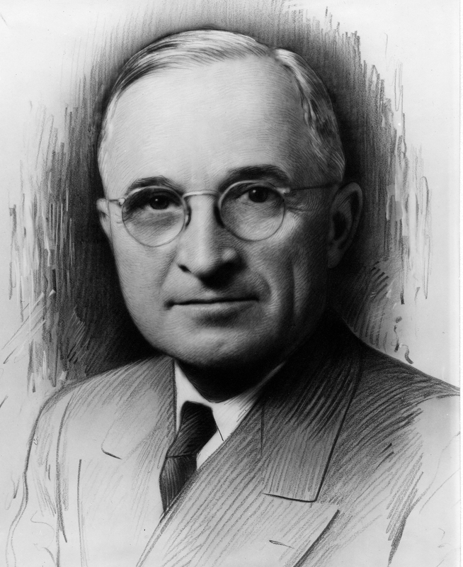 Etching of President Harry S. Truman | Harry S. Truman