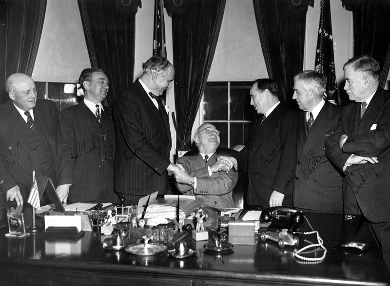 President Harry S. Truman Meets with Congressional Leaders | Harry S ...
