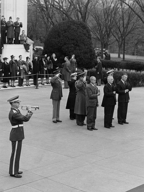 President Truman at the Tomb of the Unknown Soldier | Harry S. Truman