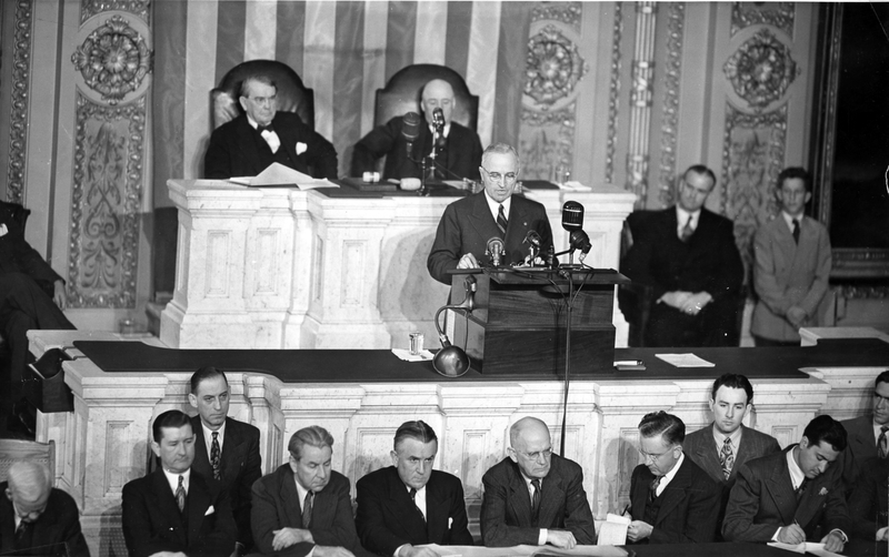 President Truman speaks to Congress | Harry S. Truman