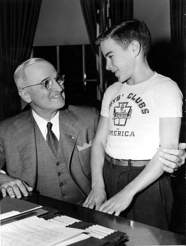 Truman with National Boy of the Year | Harry S. Truman