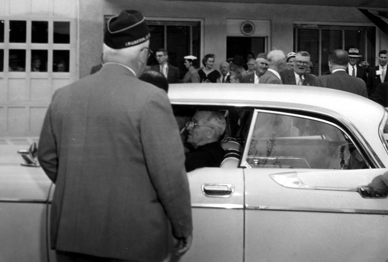 Truman arrives for dedication of birthplace in Lamar | Harry S. Truman