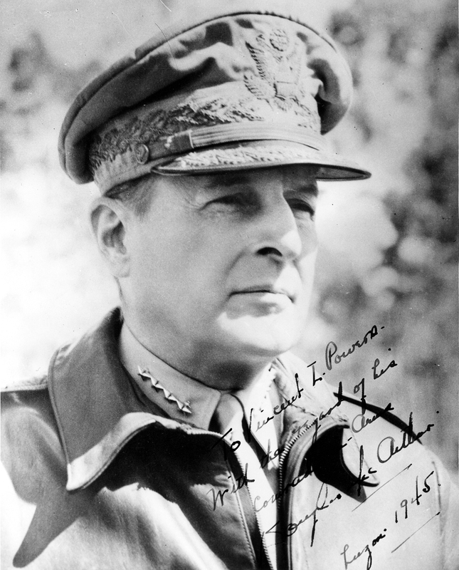 General Douglas Macarthur Portrait Harry S Truman