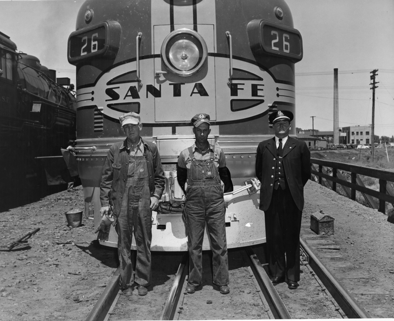 Train crew of Santa Fe No. 26 | Harry S. Truman