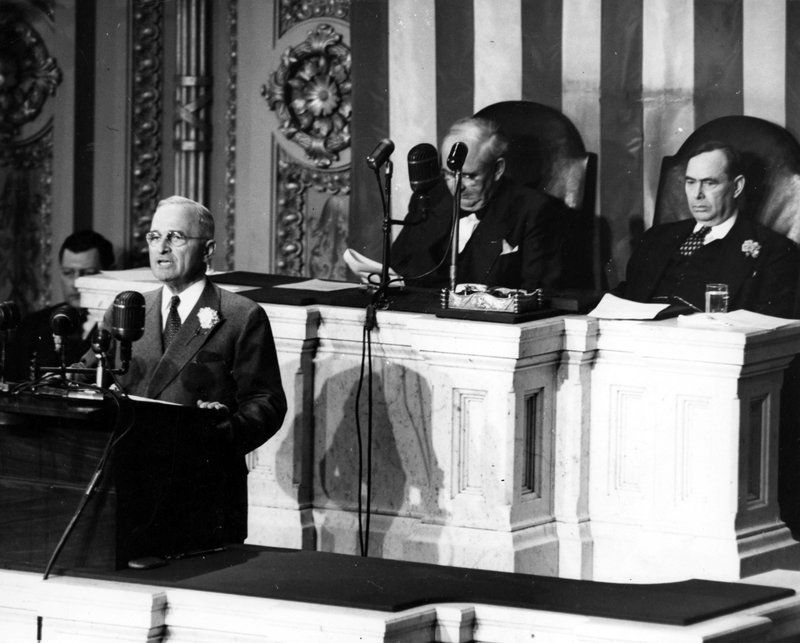 Harry S. Truman addresses the 80th Congress | Harry S. Truman
