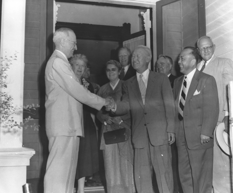 Former President Harry S. Truman with Syngman Rhee | Harry S. Truman