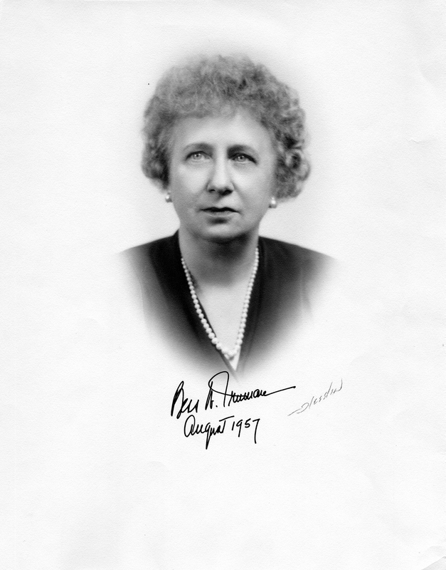 Bess Wallace Truman autographed portrait | Harry S. Truman