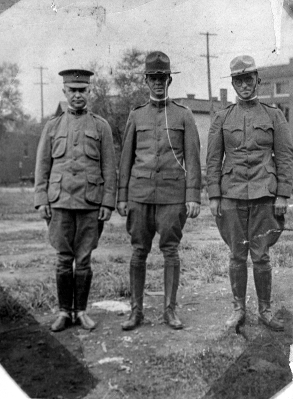 Captain Boyer, Father Tiernan, and Captain Truman | Harry S. Truman