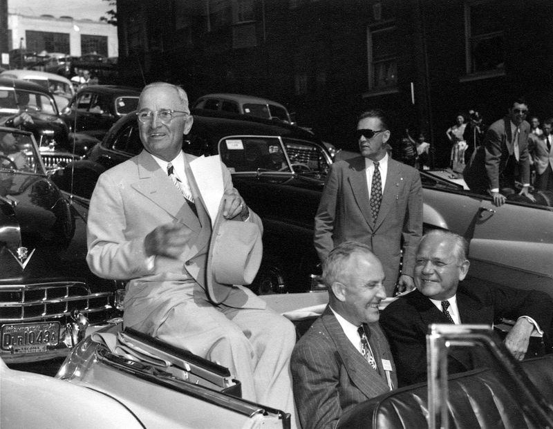 President Harry S. Truman in Seattle, Washington | Harry S. Truman