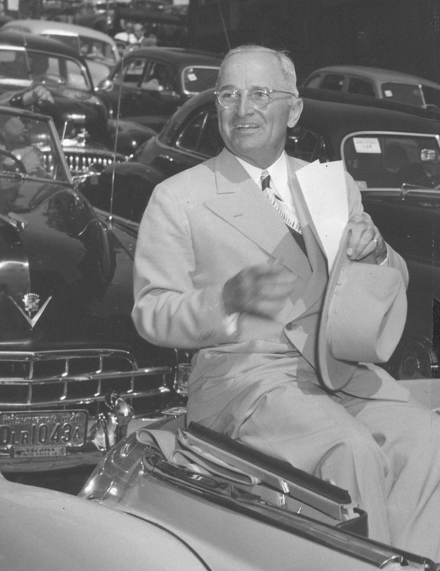 President Truman campaigning in Seattle, Washington | Harry S. Truman