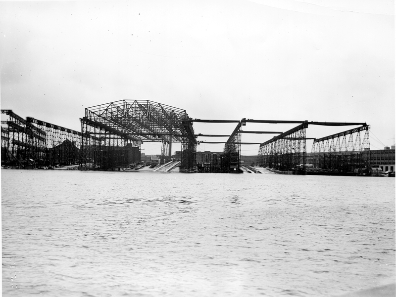Views of the Vacant way at the Quincy, MA, Shipyard | Harry S. Truman
