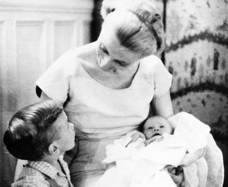 Margaret Truman Daniel with two of her sons | Harry S. Truman