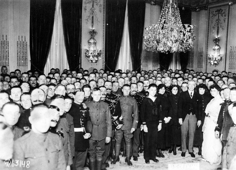 Tea party hosted by President Wilson | Harry S. Truman