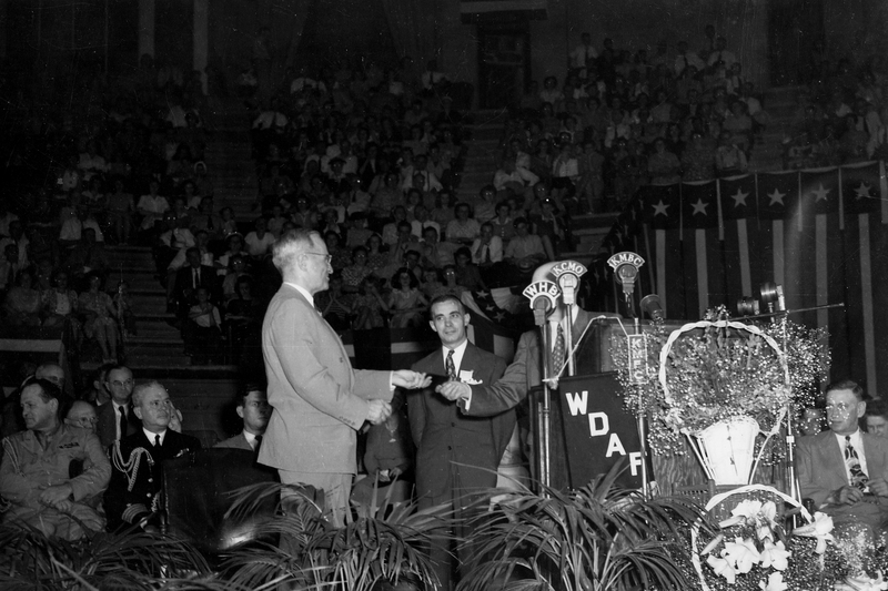 Truman at homecoming event, Independence, Missouri | Harry S. Truman