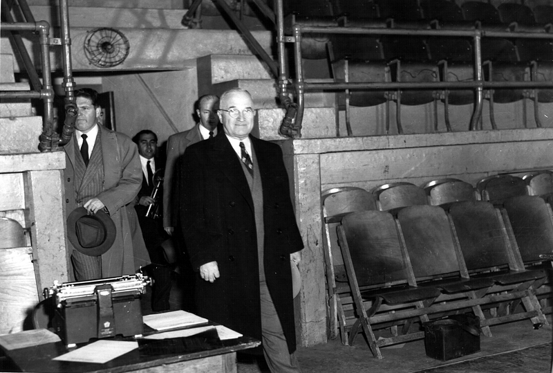 President Truman at Memorial Hall | Harry S. Truman