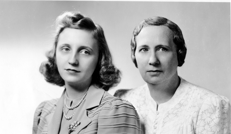 Portrait of Mrs. Truman and Margaret | Harry S. Truman