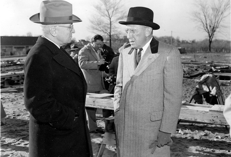 Truman at library site | Harry S. Truman