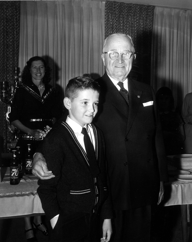 Truman with a Boy | Harry S. Truman