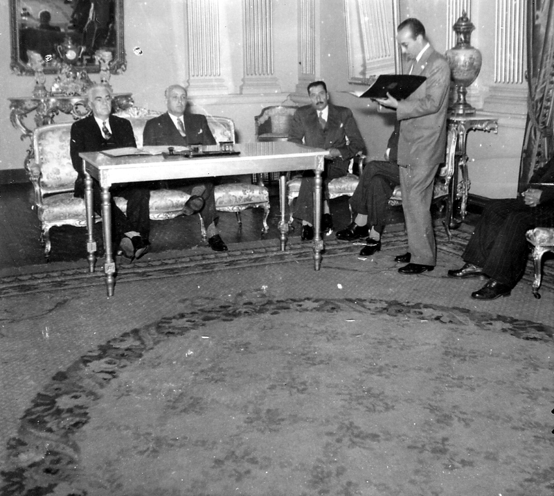 Signing of the Point Four Agreement with Bolivia | Harry S. Truman