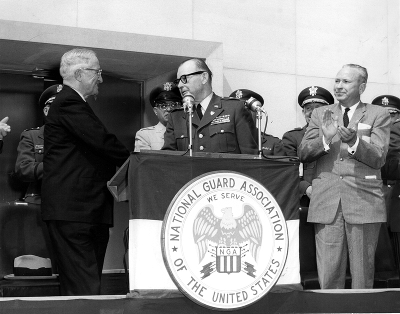 Truman at the National Guard Memorial | Harry S. Truman