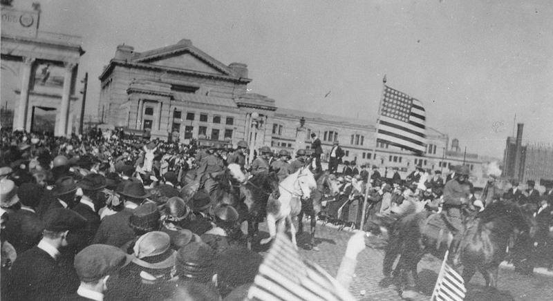 Return of 129th Field Artillery | Harry S. Truman