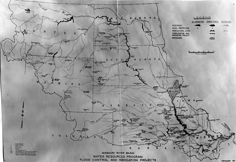 Missouri River Basin map | Harry S. Truman