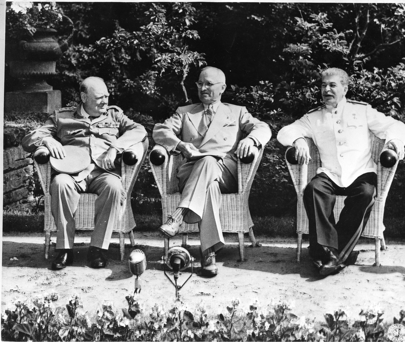 Churchill, Truman, and Stalin at Potsdam | Harry S. Truman