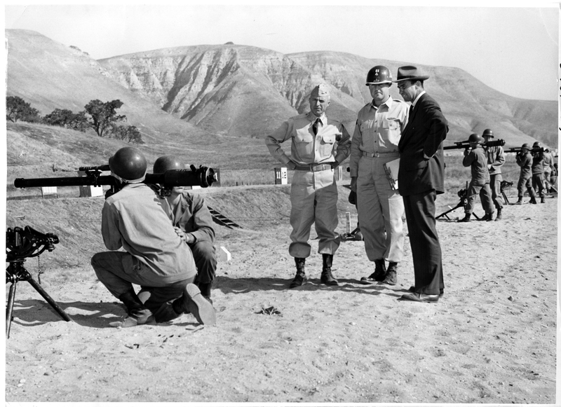 Secretary Pace With General Partridge and Captain Jackson | Harry S. Truman