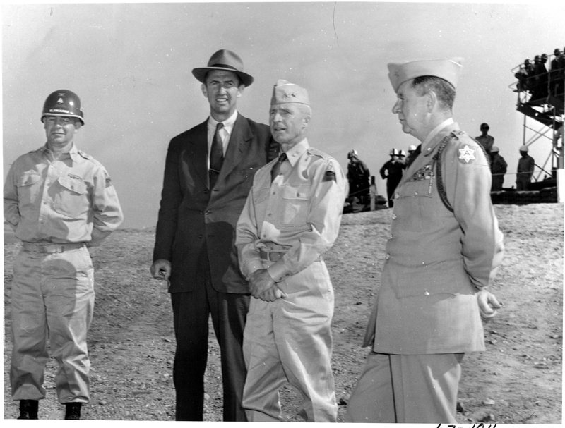 Secretary Pace with General Partridge, General Sexton, and Col ...