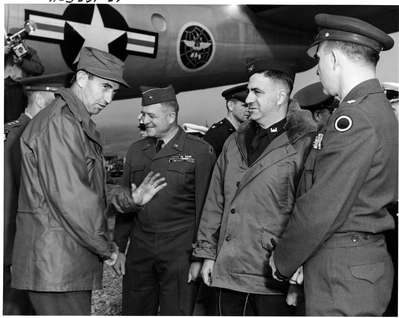 Secretary Pace Visits with Other Officers | Harry S. Truman