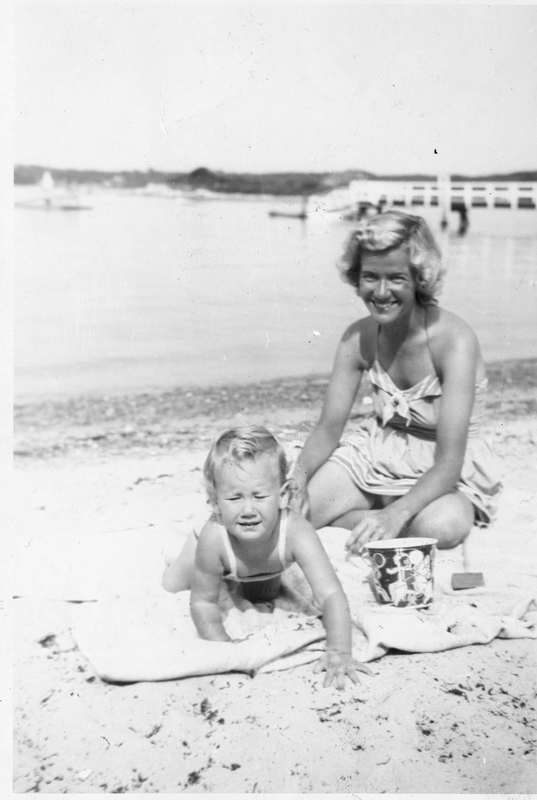 Frank Pace's Family on the Beach | Harry S. Truman