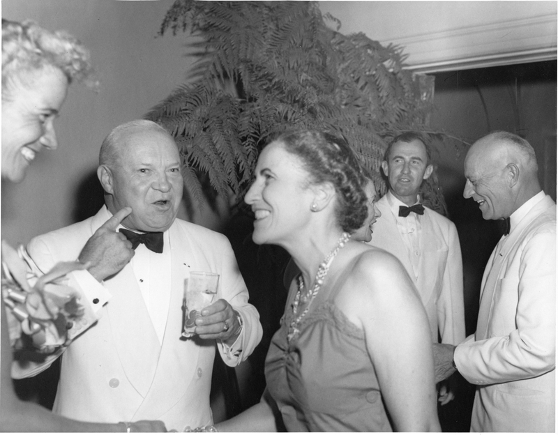 Cocktail Hour at Retirement Reception for General Haislip | Harry S. Truman